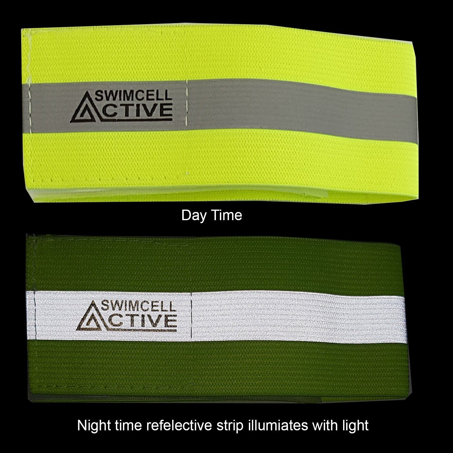 Hi-Vis Reflective Armbands. Pack of 2.