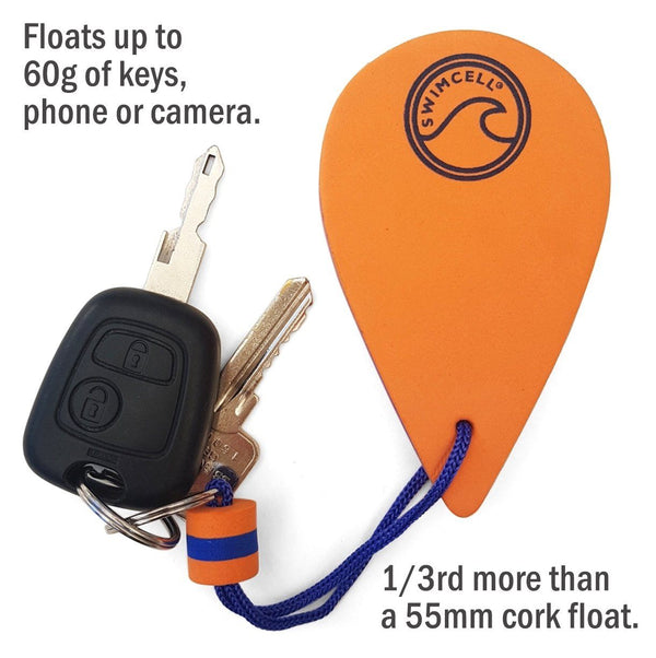 Floating Keyring Key Float For Boat Keys - SwimCell
